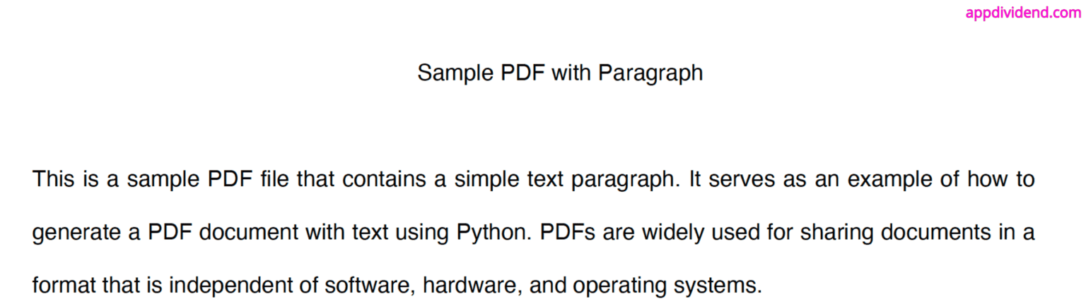 How to Extract a Text from a PDF File in Python