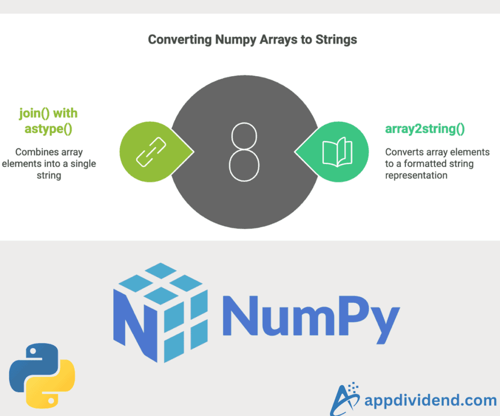 Converting Numpy Array to String in Python