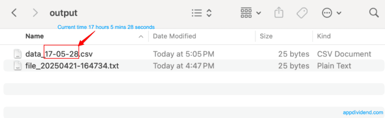 How to Create a Filename Containing Date or Time in Python
