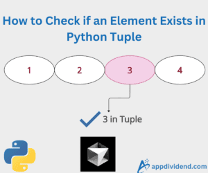 How to Check If a Tuple Contains an Element in Python