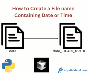 How to Create a Filename Containing Date or Time in Python