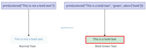 Printing Bold Text in Python (Console, GUI, Web, PDF, Logging, Jupyter ...