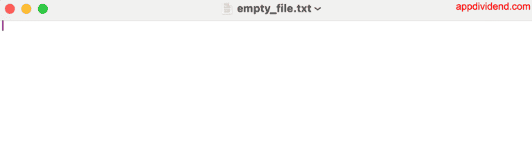 How To Create An Empty File In Python