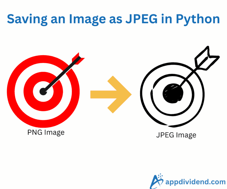 PIL Image.save(): Saving JPEG File in Python